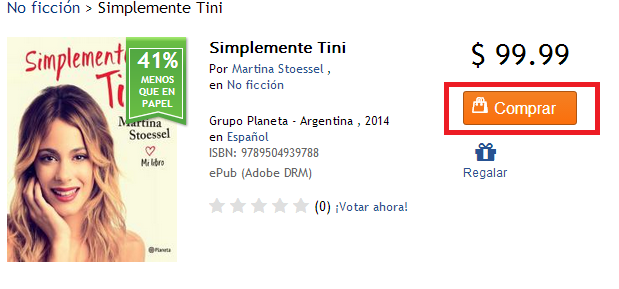 Violetta: Simplemente Tini w wersji eBook