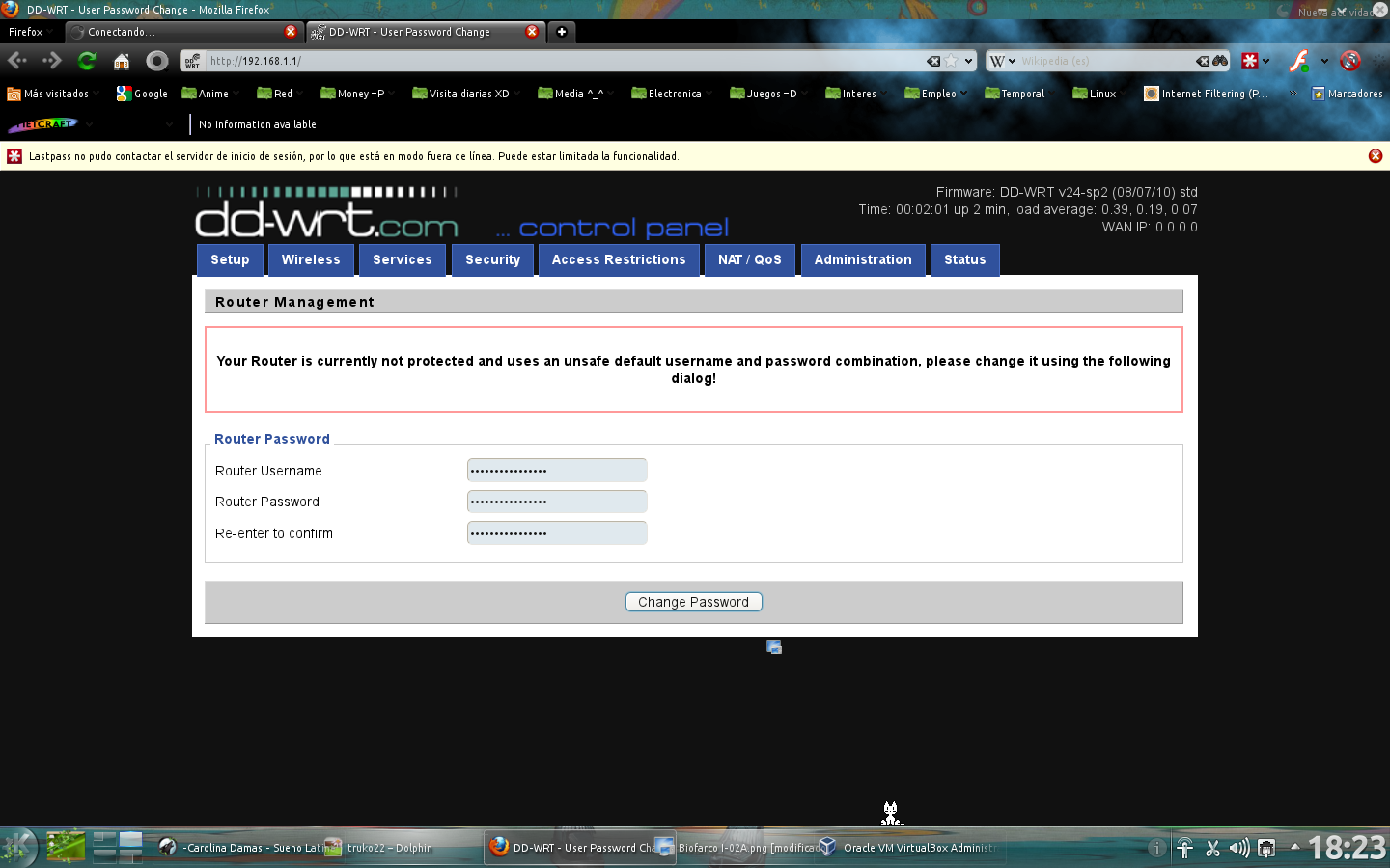 DD-WRT Configurar la Red Inalámbrica 🐧