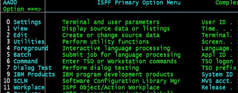 MAINFRAMES....: Introduction to ISPF/TSO