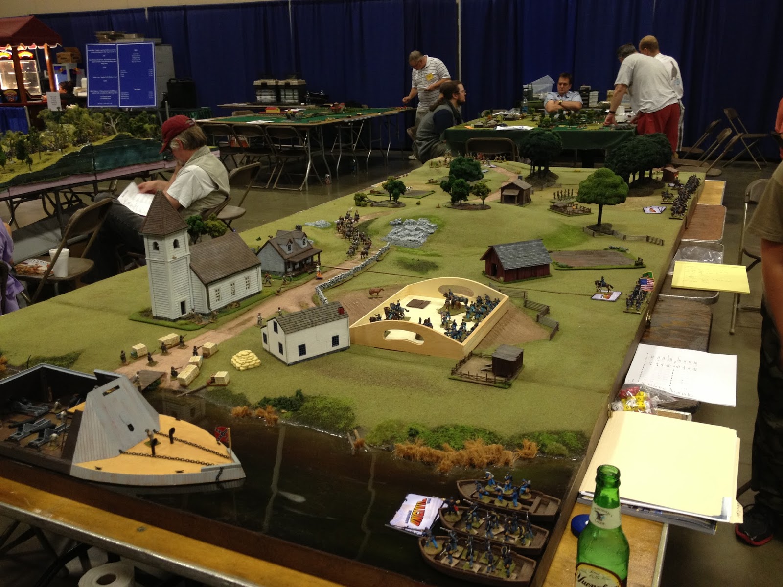 Lair of the Uber Geek: Historicon 2013: More Sink the Tennessee Pictures