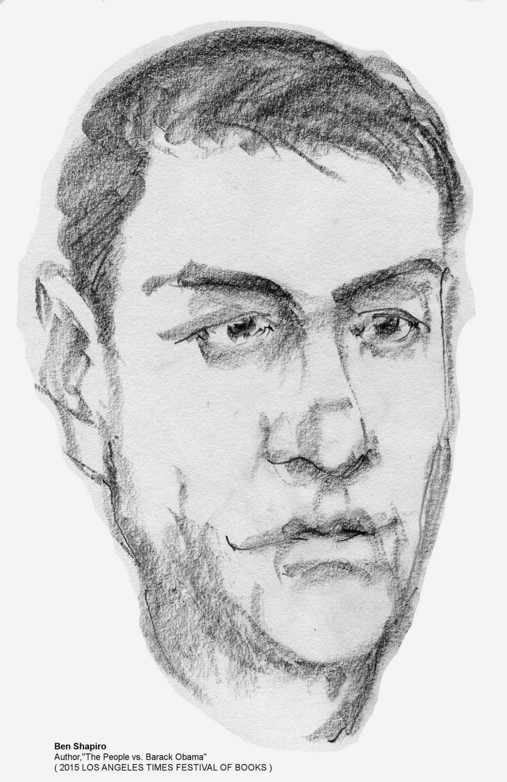 daily drawings: Ben Shapiro