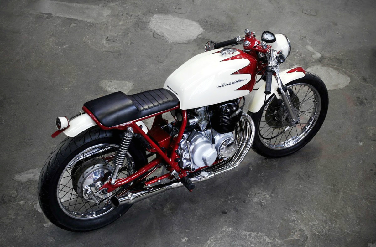 CB400 Supersport by Kikishop Customs - Inazuma café racer
