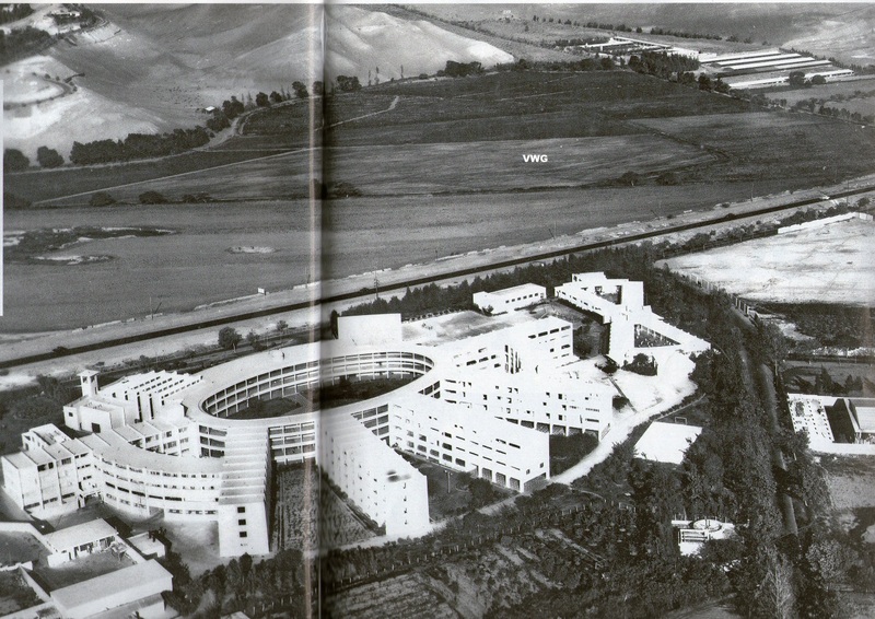 Antiguas fotos aéreas de Santiago de Surco en Lima - Perú