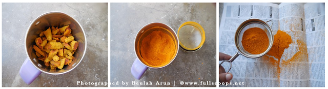 Homemade Turmeric Powder ~ Full Scoops - A food blog with easy,simple ...