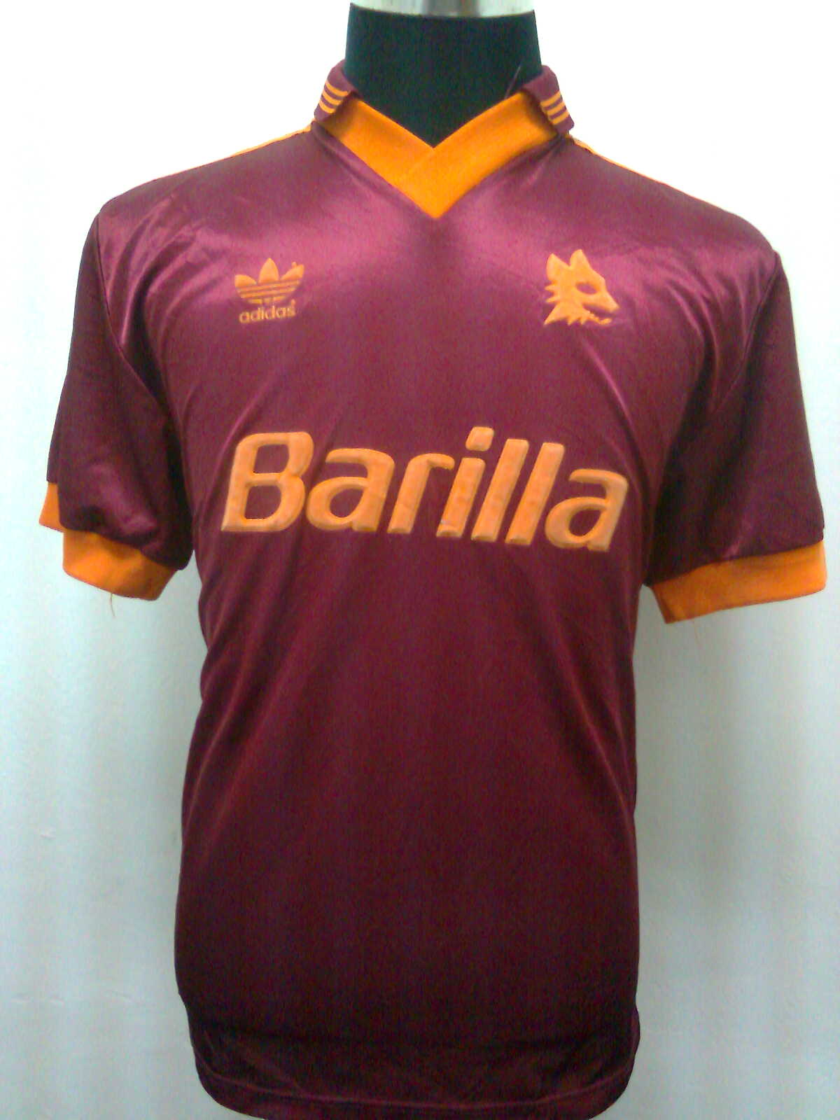 GilaGilaBundle.Com: Vtg Retro Adidas As Roma(UK)Jersey(SOLD)