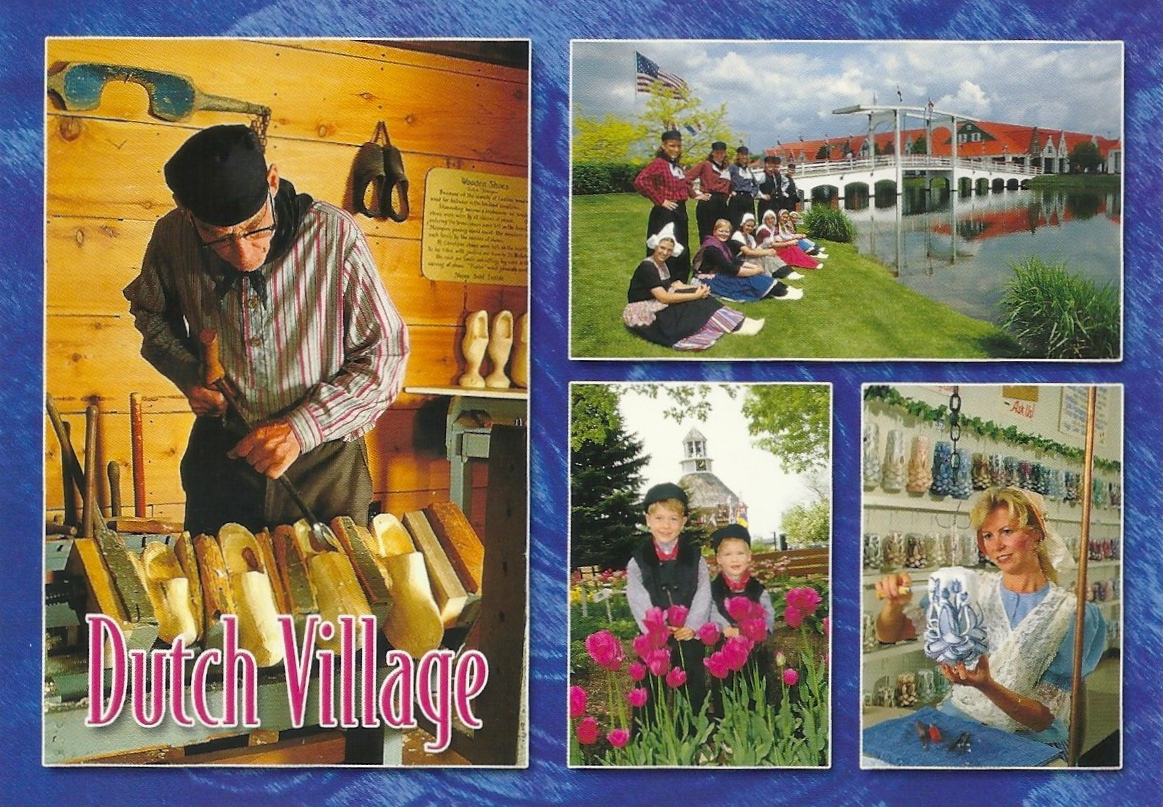My Favorite Views: Michigan - Holland, The Dutch Village, Shoe Carving