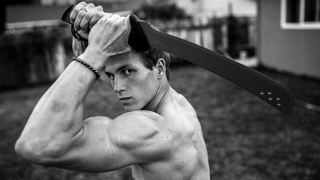Favorite Hunks & Other Things: Warrior: Daniel Jensen by Damien Manspeaker