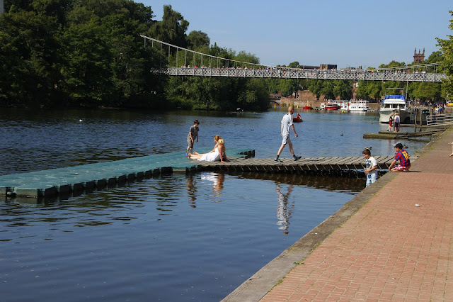 Around Chester: Riverside Promenade