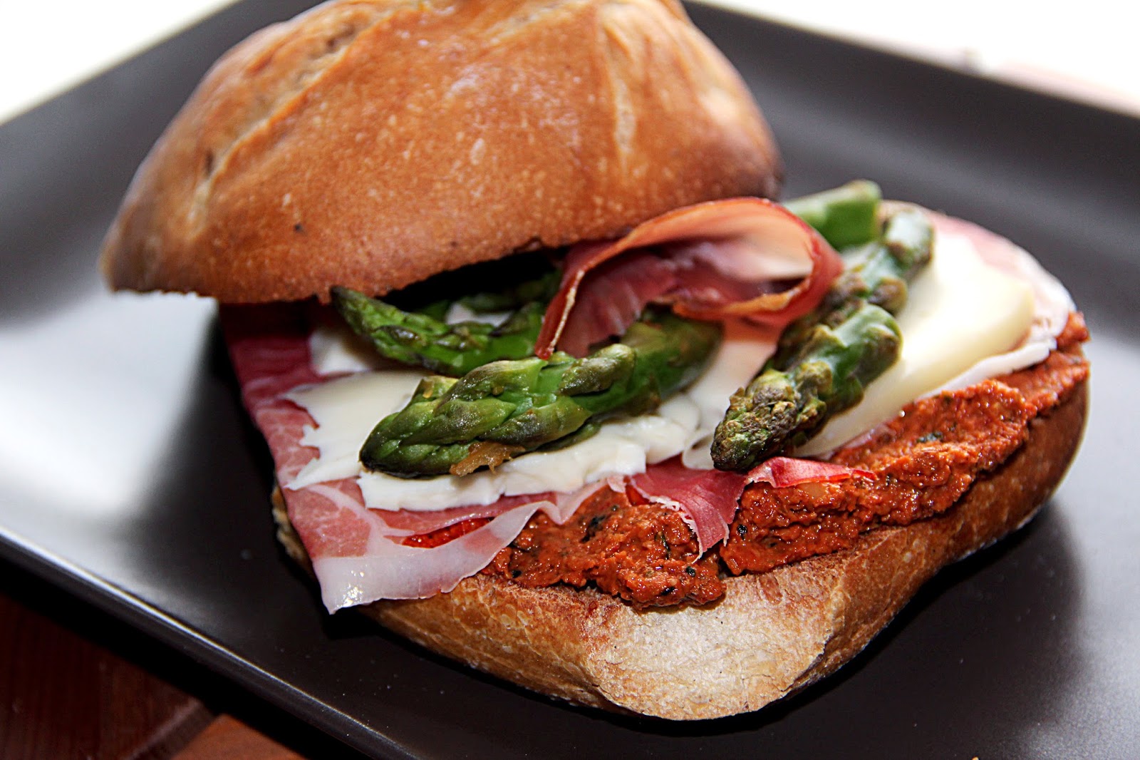 Pingas de mel...: El sabor ibérico: tosta de jamón (#jamonTS)