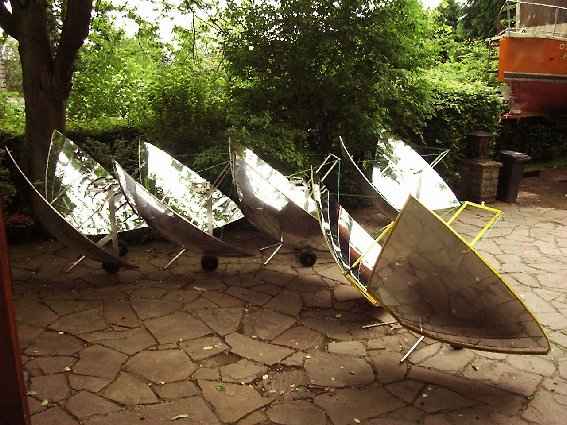 Solar Cooker Designs: Parabolic Concentrators
