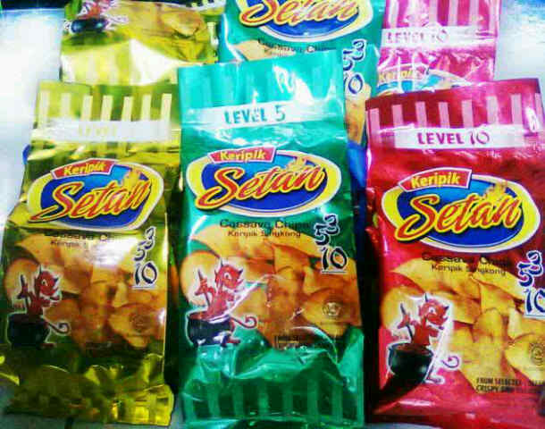 2-Ribuan Keripik Setan-Makaroni/Macaroni Oring 70.000/Dos: 2-Ribuan ...