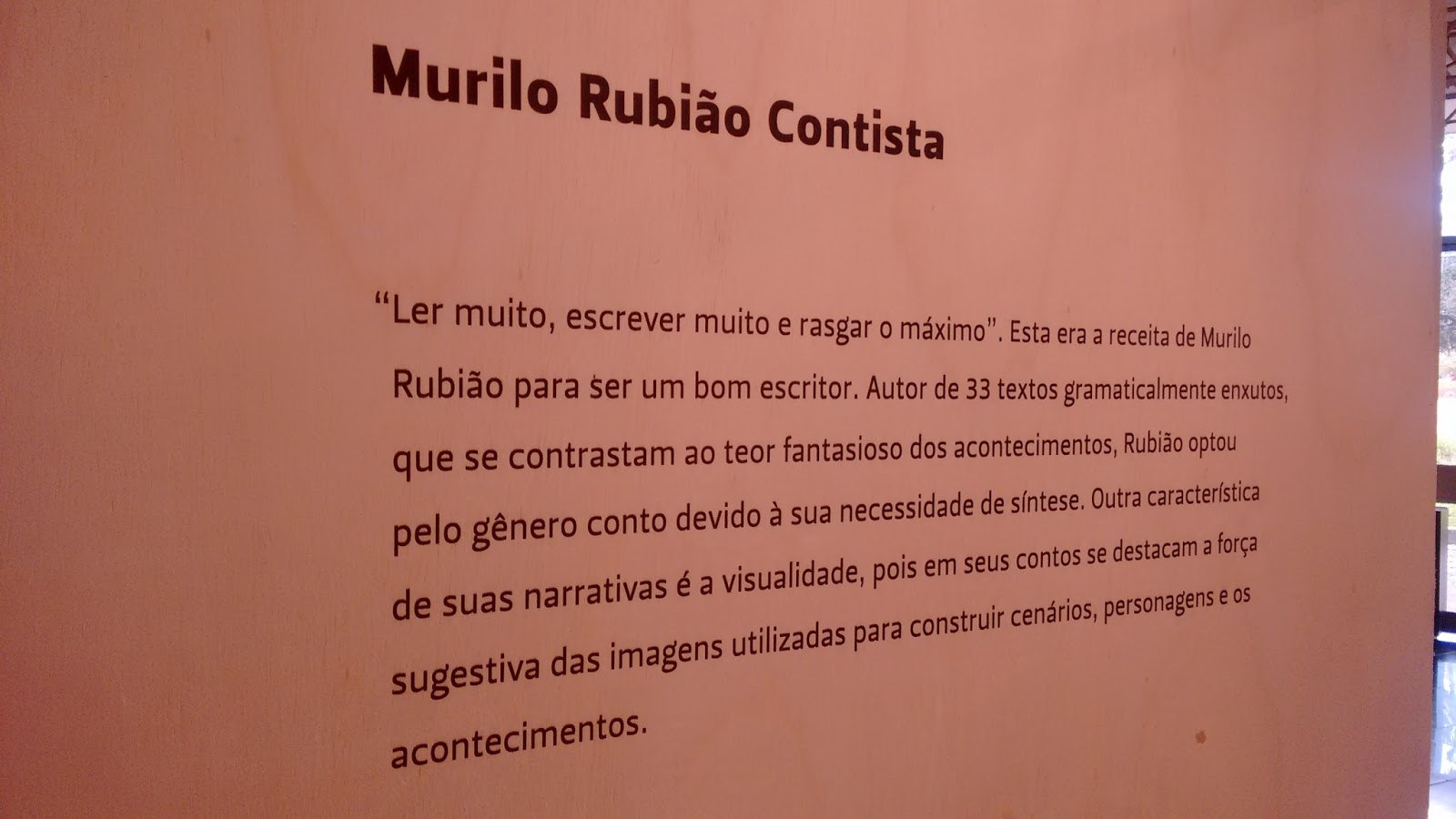 exposição murilo rubião - biblioteca estadual luiz de bessa