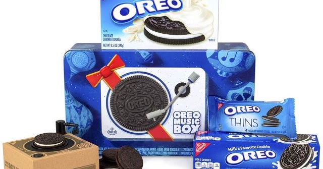 Oreo Music Box That "Plays" Oreos Arrives for 2018 Christmas Gifting