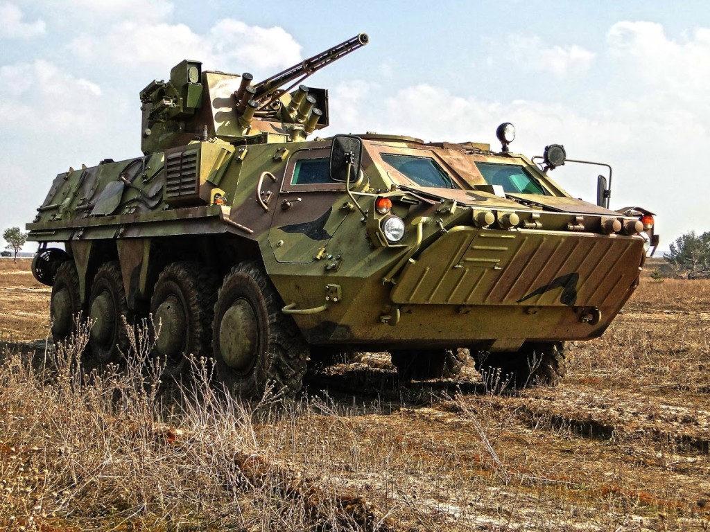 Glavcom: Ukrainian combat module BM-7 Parus