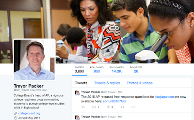 US History Teachers Blog: @TrevorPacker for AP Updates