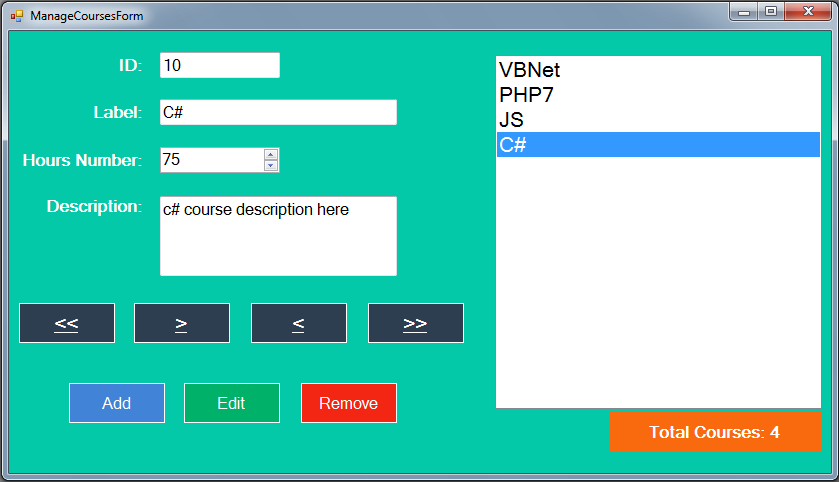 C# Student Information System Source Code - 1BestCsharp