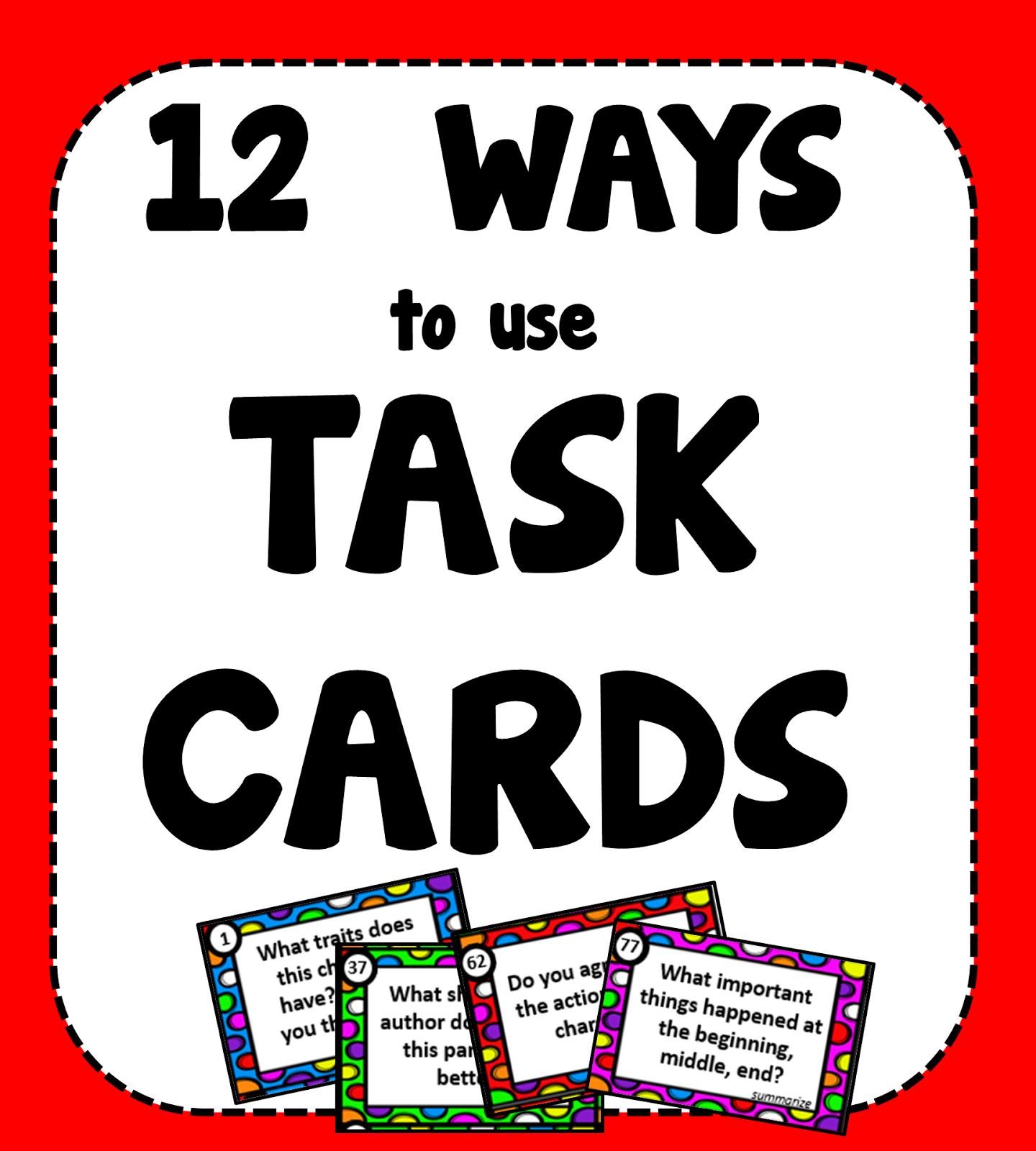 Primary Wonderland: Task Cards! Get your TASK CARDS!