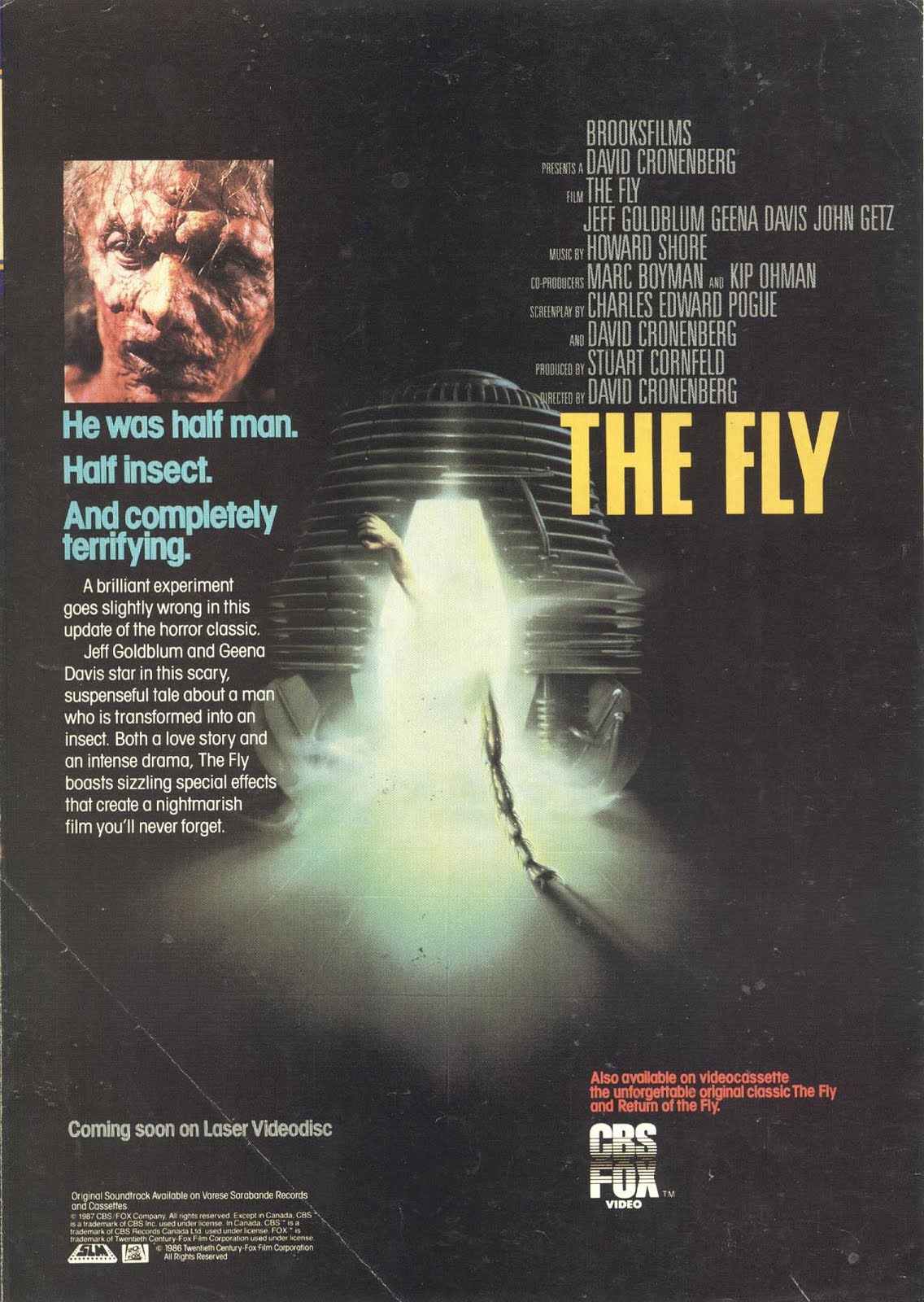 Happyotter: THE FLY (1986)