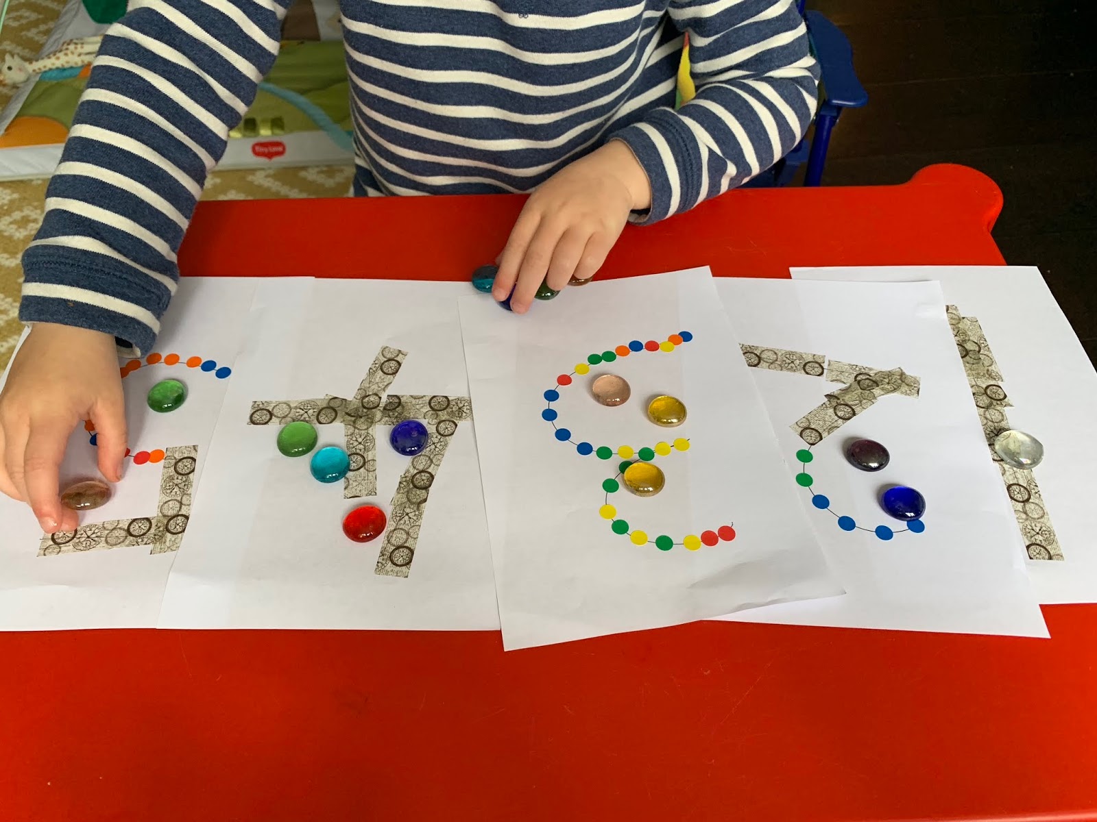 Number Recognition Exercises for Toddlers - Counting To Ten