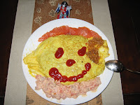 Fongpay's Universe: Smiley Face Omelette Rice.