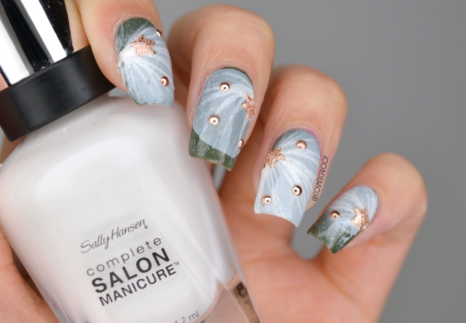 NAILS | "Garbage Bag" Nails aka "My First Attempt at Veil Nails ...