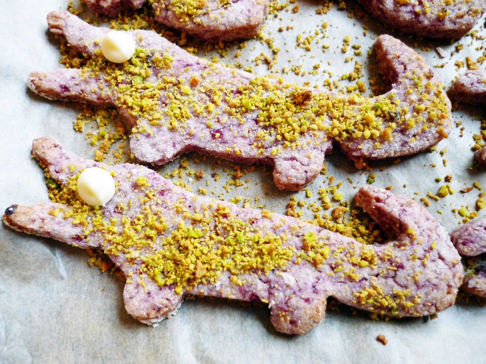 Cake Of The Week: Sour Cherry & Pistachio Crocodile Biscuits