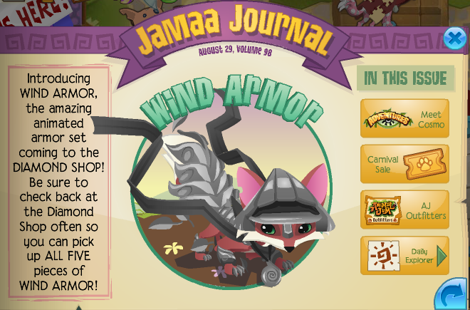 Animal Jam miniAJHQ: Jamaa Journal Volume 98