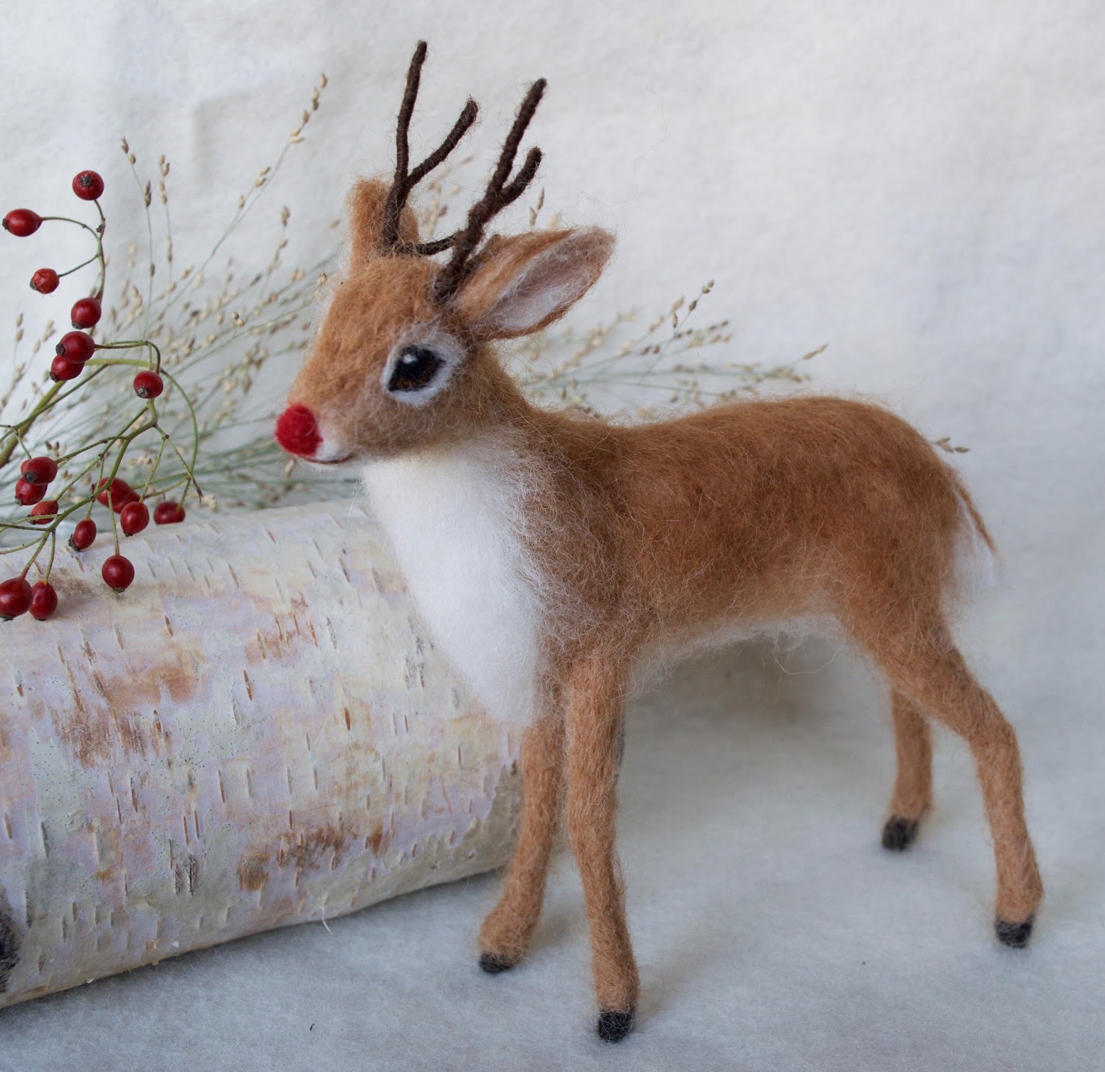 Intermediate Felter Fun! How about a Reindeer for Christmas! – Felting