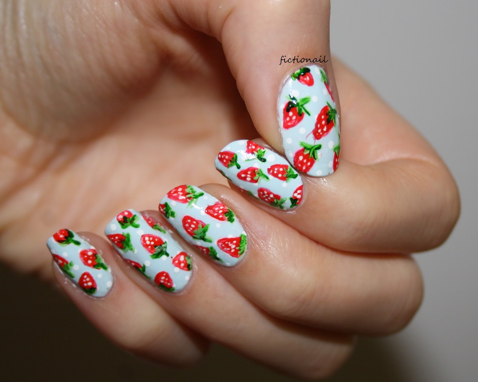 Strawberry Nails
