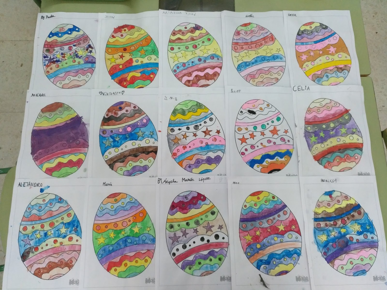 Fun-tastic English: OUR EASTER EGG!!