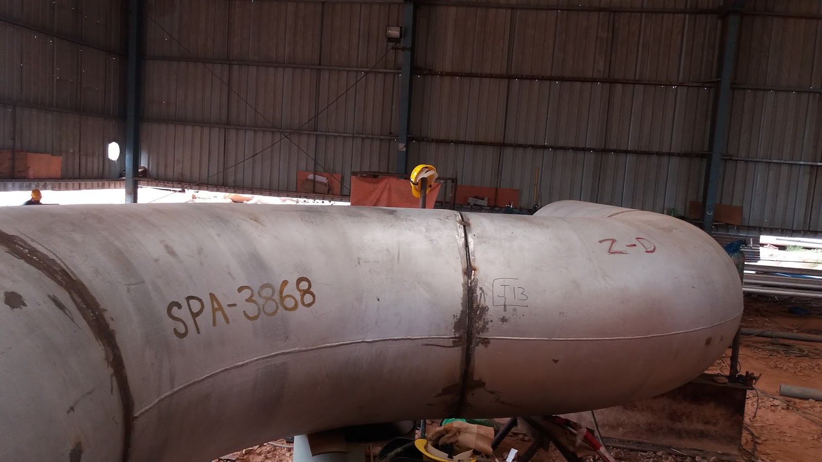 Photo Journey [ELBOW-1] : SEAM TO SEAM WELDING