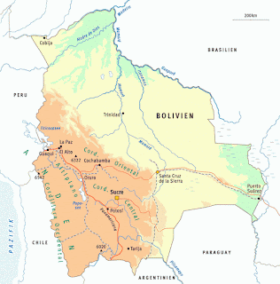 Bolivia | Mapas Geográficos de Bolivia - Mundo Hispánico™