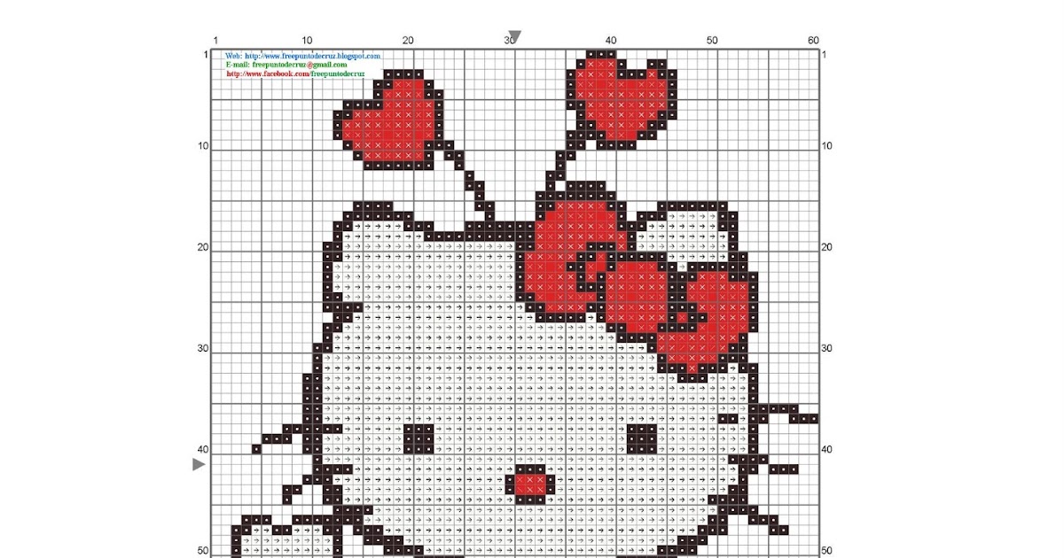 Dibujos Punto de Cruz Gratis: Hello Kitty - Cross Stitch Patterns
