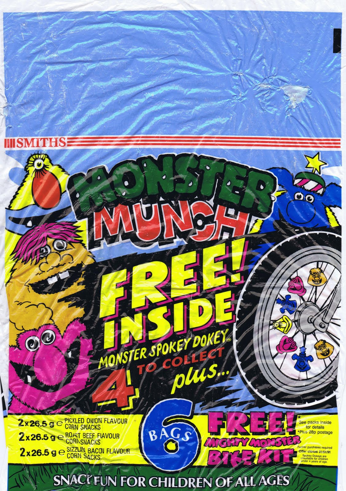 The Monster Munch Collection: Mighty Monster Bike Kit