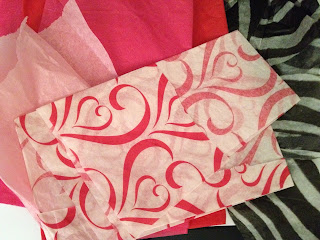 Tickled Pink Woman: Art Journal How To: For the Love of Tissue Paper