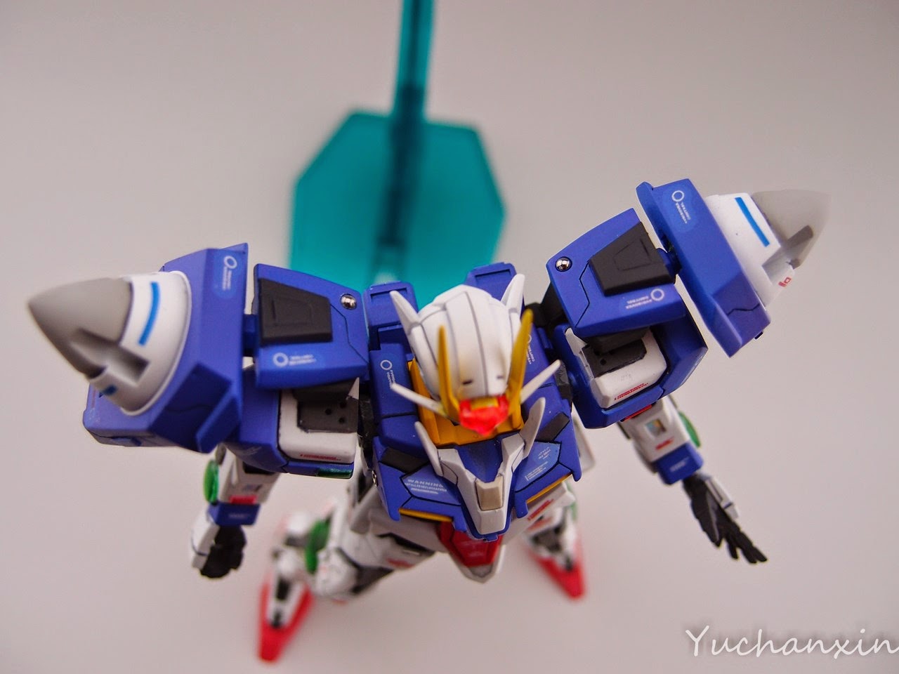 HG 1/144 00 Raiser "Modded Panel Line" Customized Build