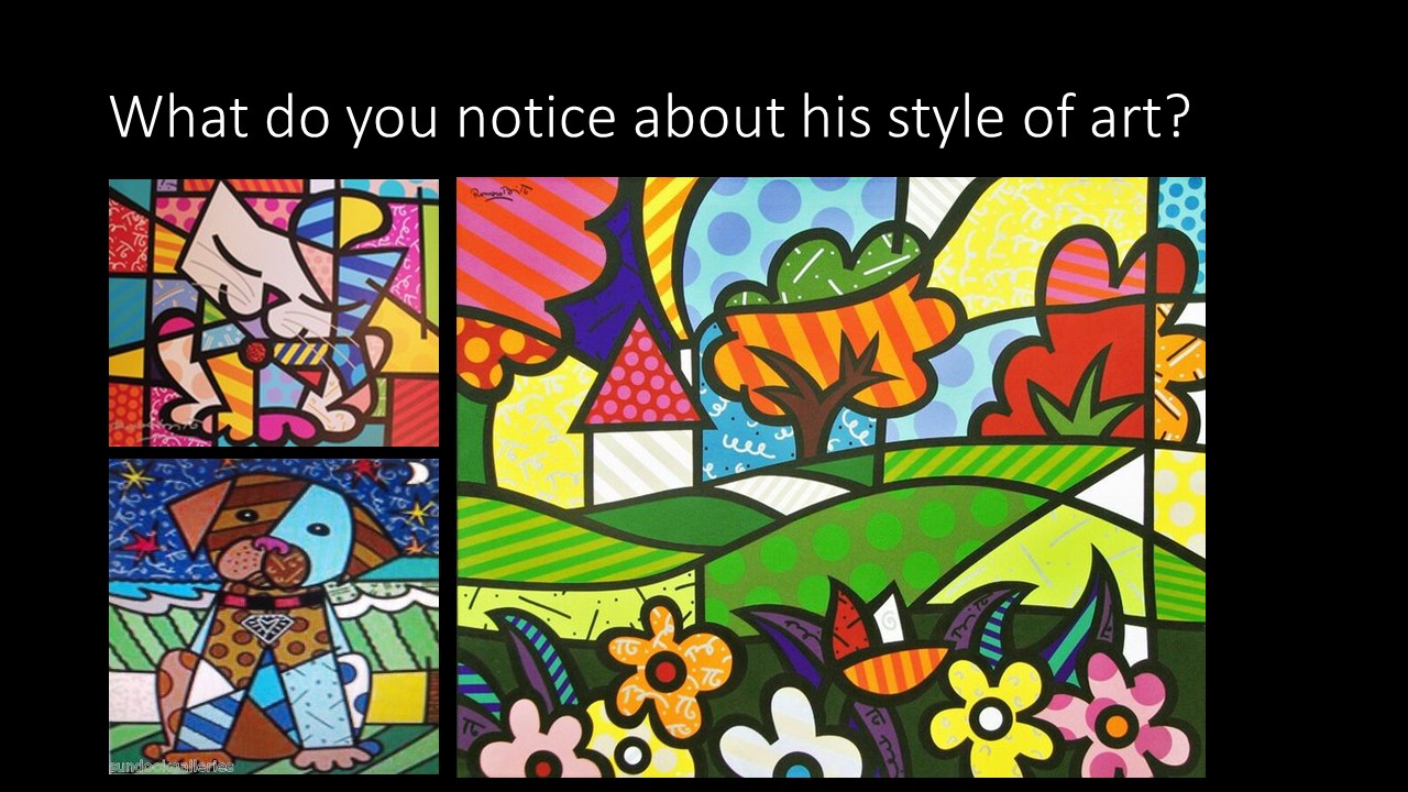 Art-A-Baloo Crew: Spring Flowers Romero Britto Style