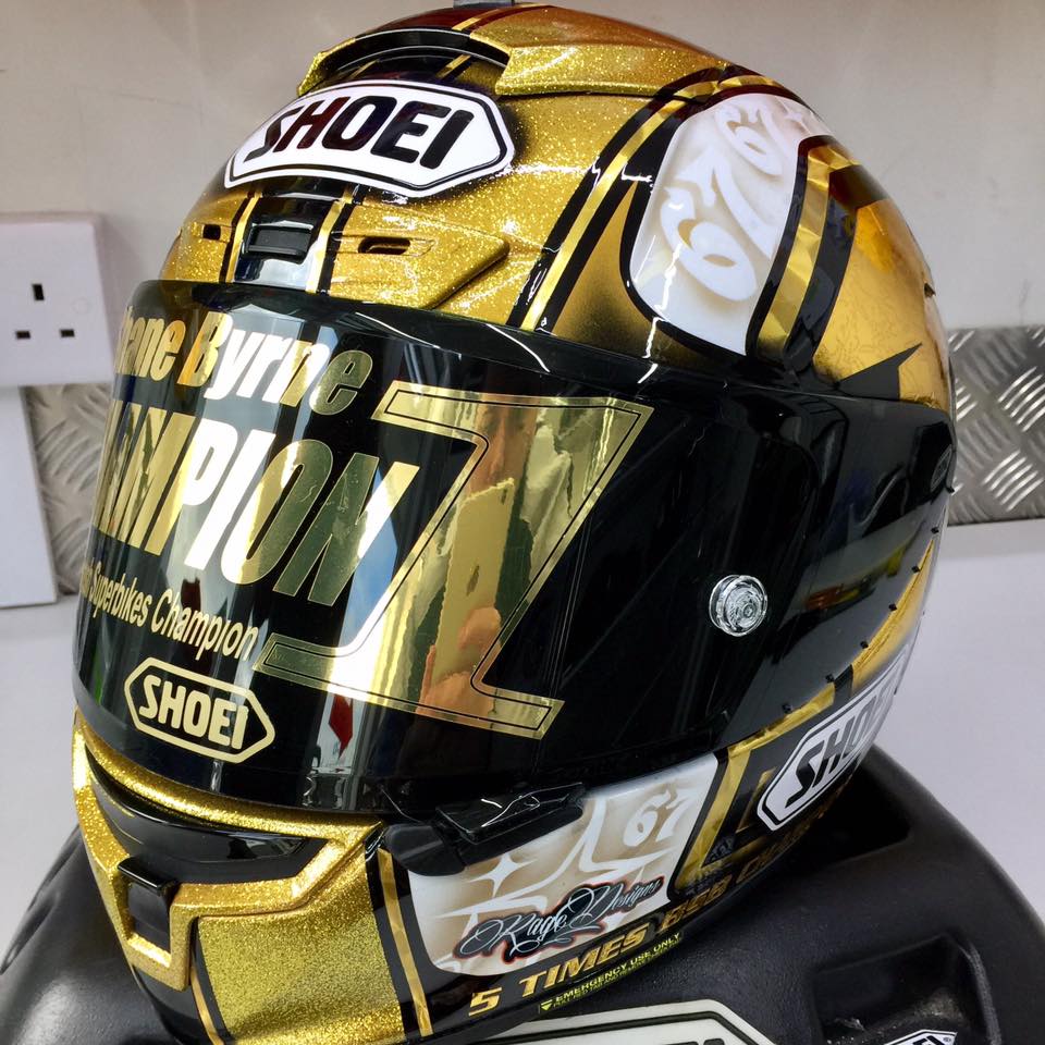 Racing Helmets Garage: Shoei X-Spirit III S.Byrne BSB Champion 2016 by ...