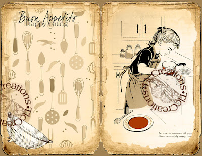 Create with TLC: Vintage/Retro Remember When CookBook Style Printable...