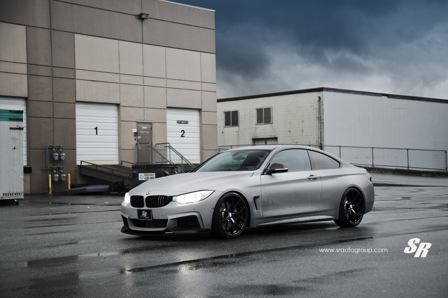 The Gear Shift: BMW M4 Lowered On PUR Wheels