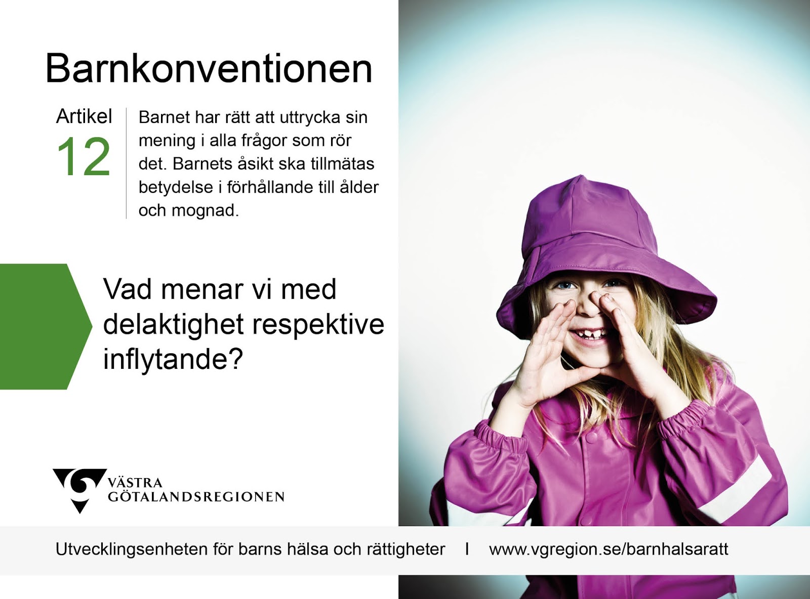 För barns hälsa och rättigheter: oktober 2015