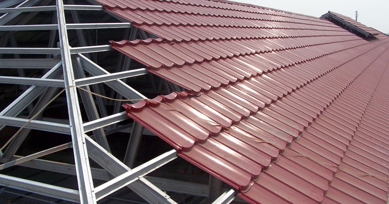 Jual Genteng Metal | Genteng Metal Berpasir | Atap Baja Ringan: Genteng ...