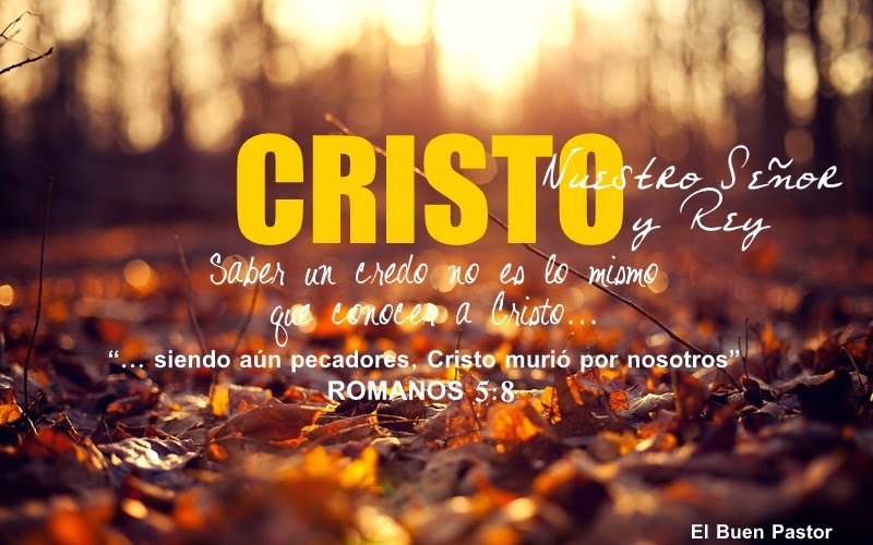 YO SOY EL BUEN PASTOR: Romanos 5:8