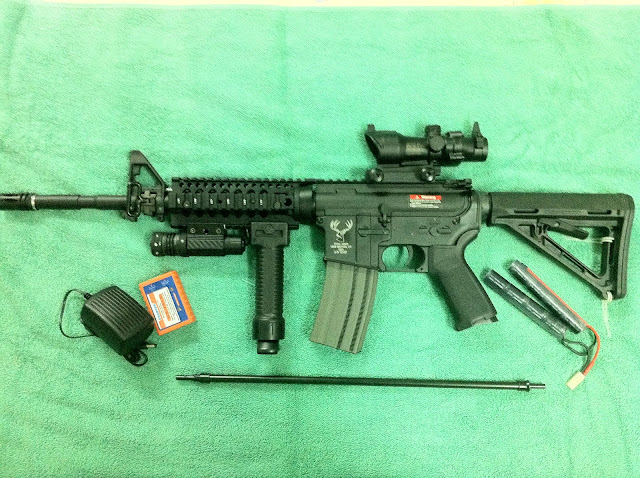 AirsoftHeaven: RWL Stag Daniel Defense M4 Socom (Limited Edition)