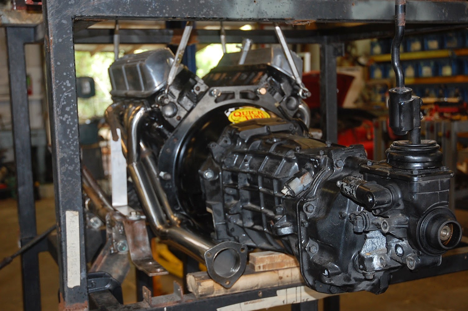 MiataV8 Conversion: Tri-Y Headers, 6-speed