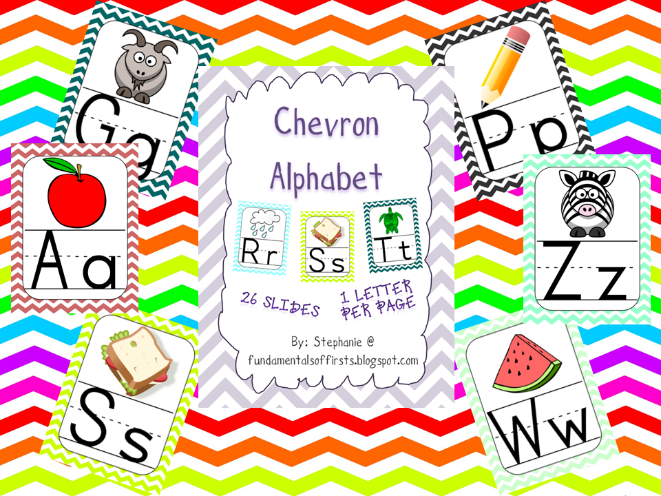 FUNdamentals Of Firsts: The Ultimate Chevron Classroom!