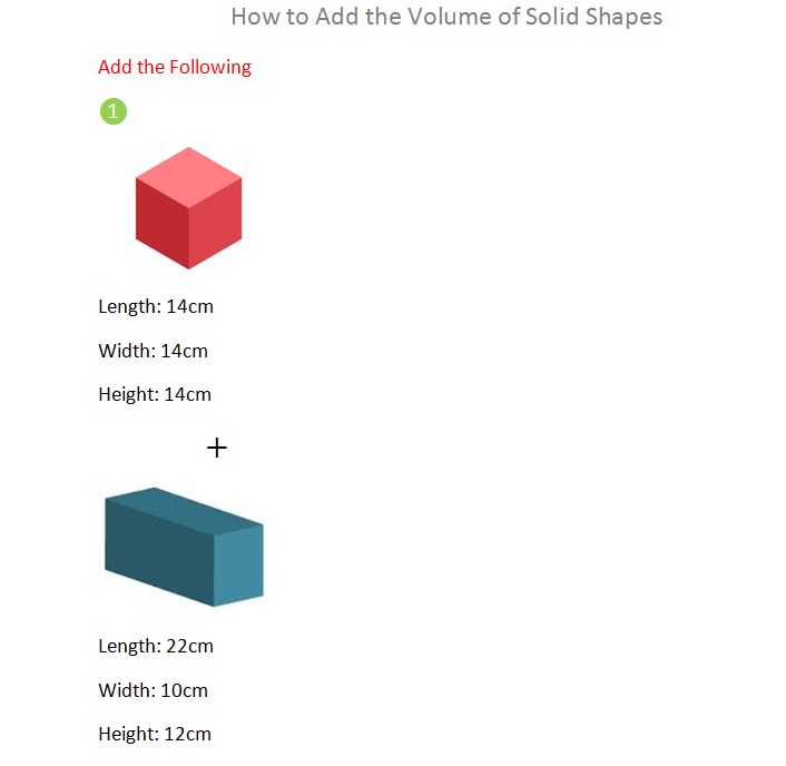 Bro and Sis Math Club: How to Add the Volume of Two Shapes