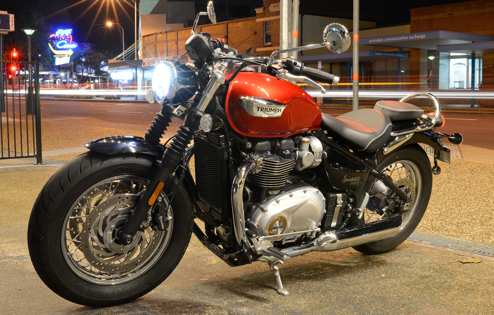 Dave's Place: Triumph Speedmaster Test