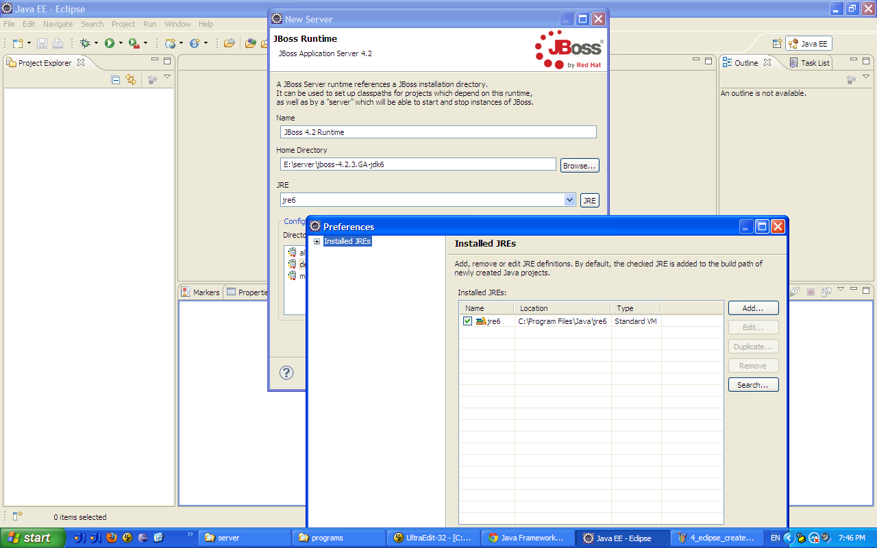 Java Frameworks & APIs: EJB - Configuración Eclipse + JBoss + EJB3