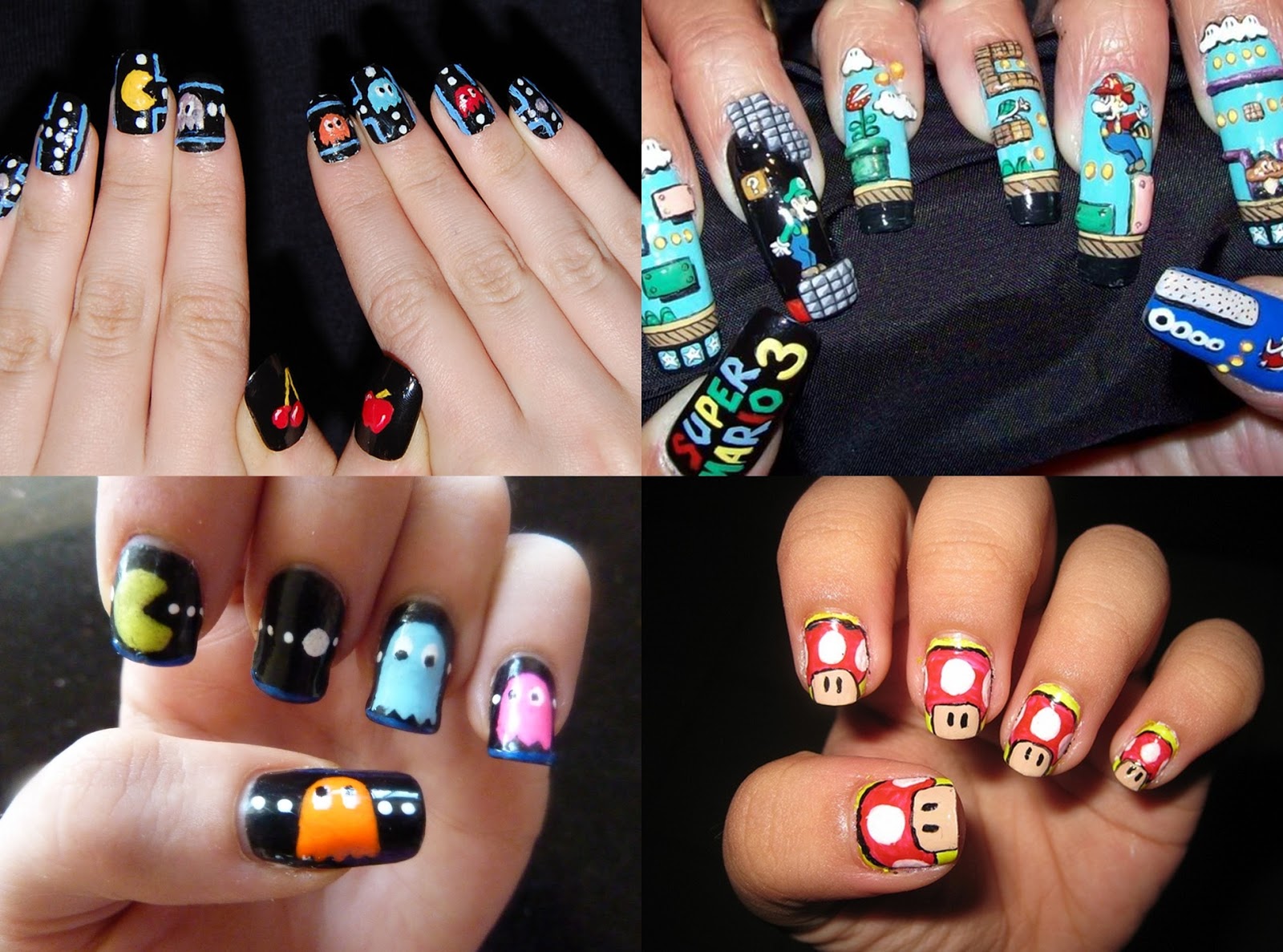 Passarinho Americano: Nail Art Games Nintendo